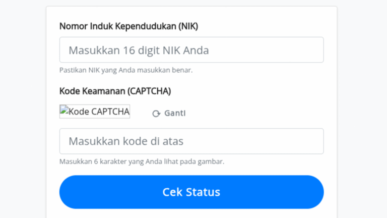 Cara Mengatasi CAPTCHA Error Saat Cek BSU 2025 Kemnaker, Lakukan 5 ...